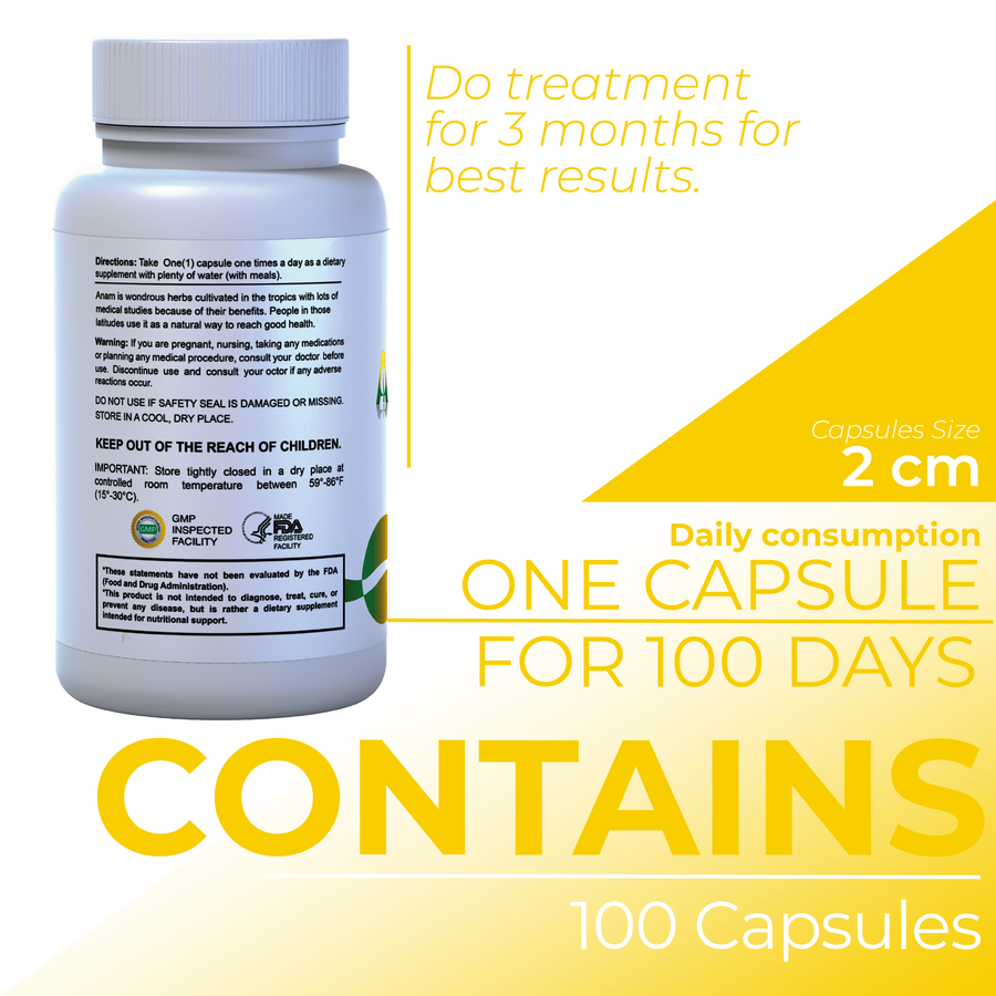 Anamu Root 450 mg - Anamu Capsules Organic - Supplement Anamu Root Her ...