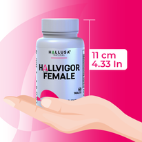 Hallvigor Female - Libido Booster for Women - Vitamins for Women - Gin ...