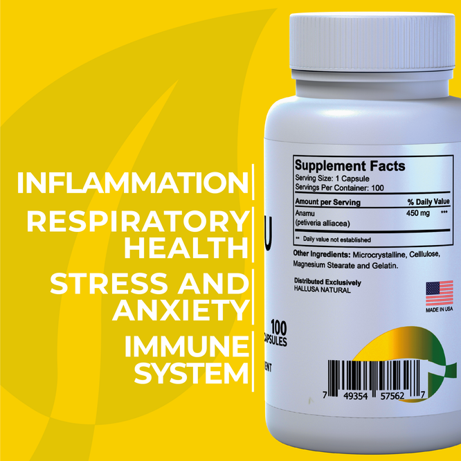 Anamu Root 450 mg - Anamu Capsules Organic - Supplement Anamu Root Her ...